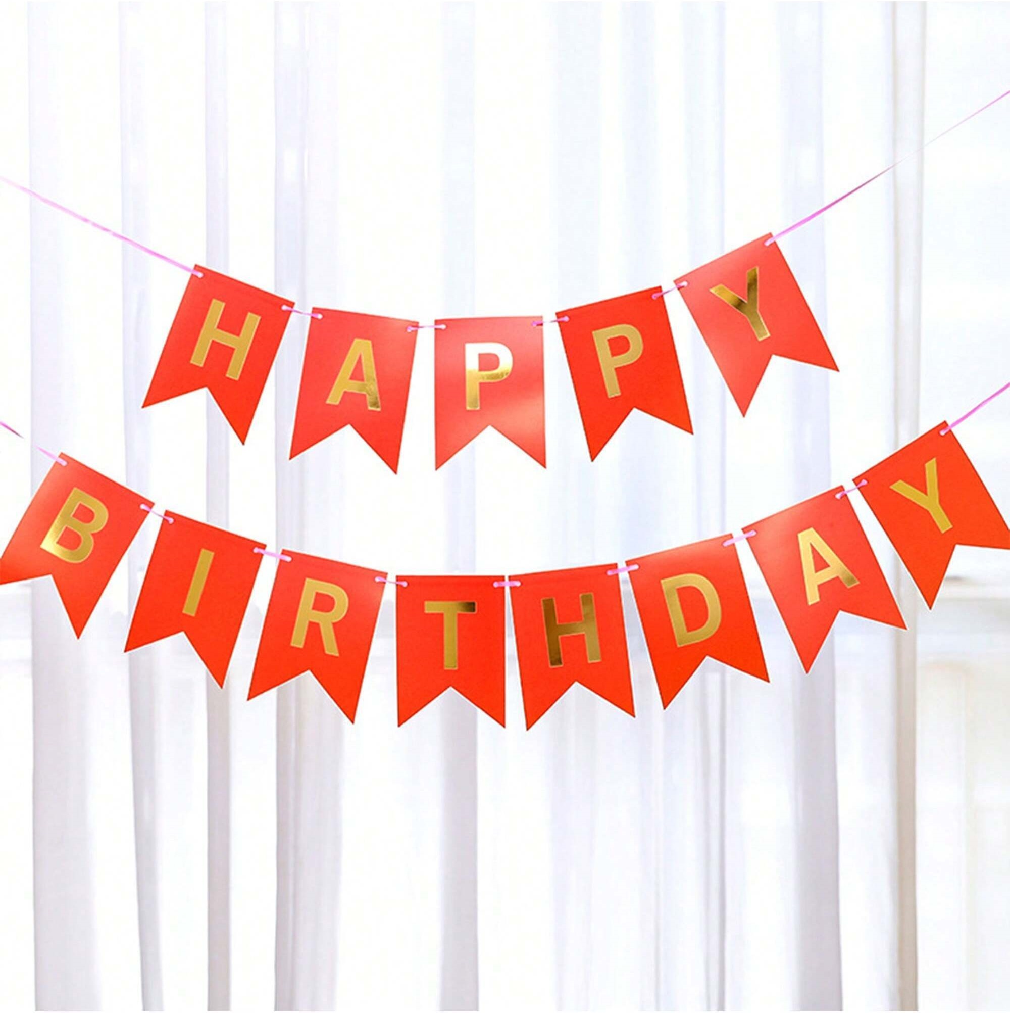 Happy Birthday Buntings - Riah Party Supplies
